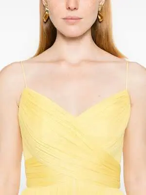CRISTALLINI Moon Maxi Dress - Yellow