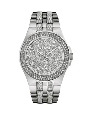 Bulova Classic Phantom 42mm Watch - Silver