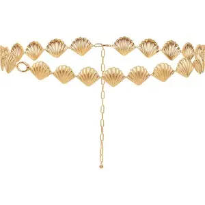 Ettika Scallop Shell Body Chain - Gold