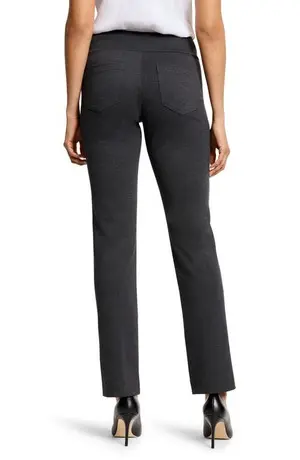 NIC+ZOE Ponte Knit Tapered Leg Pants