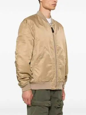 DIESEL® J-held Reversible Bomber Jacket - Neutrals