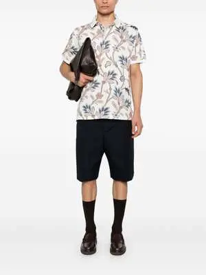 Etro Floral Paisley Polo Shirt