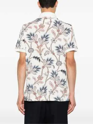 Etro Floral Paisley Polo Shirt