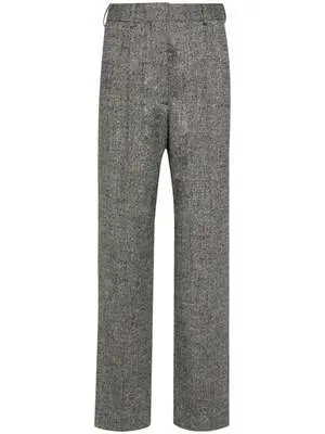 BLAZÉ MILANO Fox Alpaca Wool-blend Trousers