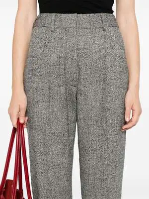 BLAZÉ MILANO Fox Alpaca Wool-blend Trousers