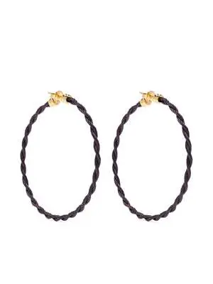 CHARRIOL Love Twist Hoop Earrings - Gold