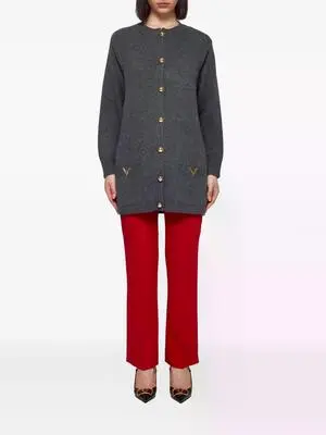 Valentino Garavani Vgold Cardigan - Grey