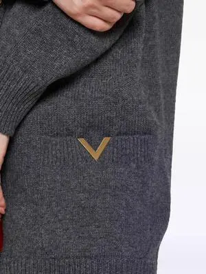 Valentino Garavani Vgold Cardigan - Grey