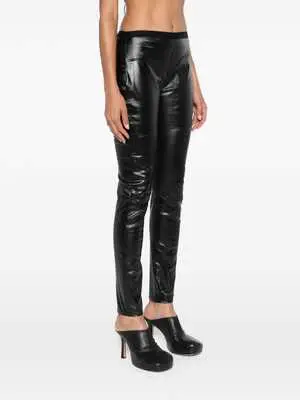 Rick Owens Coated-finish Leggings