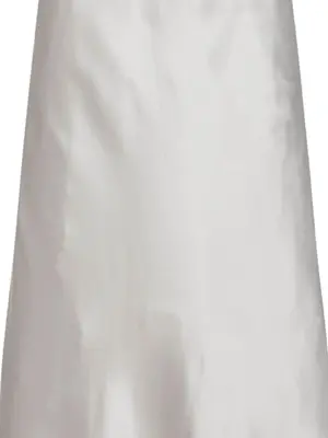 Rosetta Getty Satin Skirt