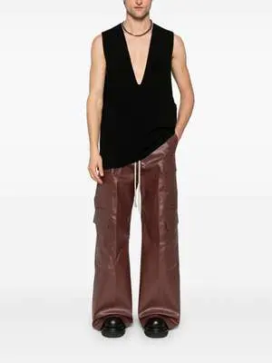 Rick Owens Fine-knit Vest - Black