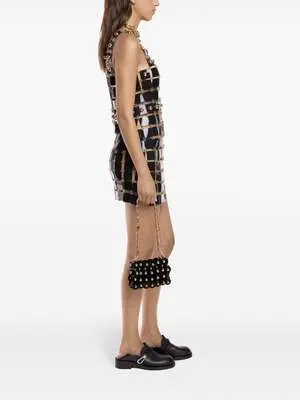 Rabanne Stud-detailed Mini Dress