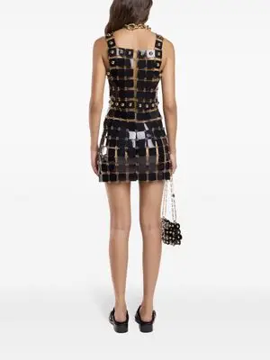 Rabanne Stud-detailed Mini Dress