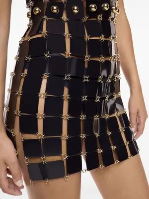 Rabanne Stud-detailed Mini Dress