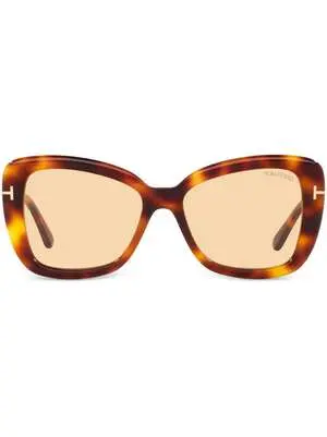 TOM FORD Oversized Sunglasses - Brown