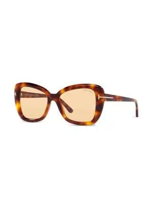 TOM FORD Oversized Sunglasses - Brown