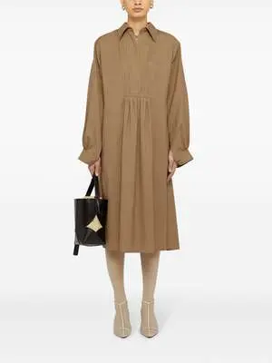 JIL SANDER Leather Bucket Bag