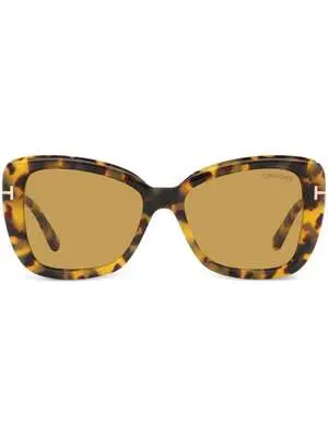 TOM FORD Oversized Sunglasses - Brown