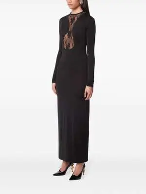 Nina Ricci Lace-paneling Maxi Dress