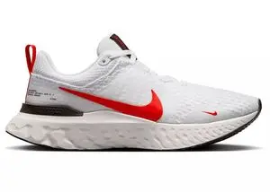 Nike React Infinity Run Flyknit 3 - White/platinum Tint/velvet Brown