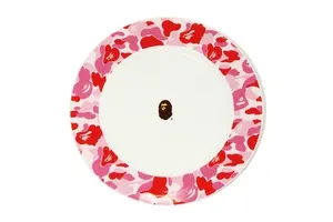 A BATHING APE Abc Camo Dishes - Pink