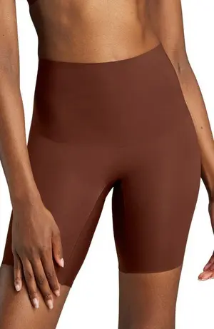 SIELLA No Show Shapewear Short - Cocoa