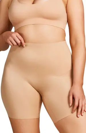 SIELLA No Show Shapewear Short - Maple Sugar