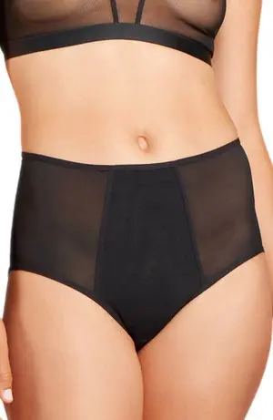 SIELLA Power Mesh High Waist Brief - Black