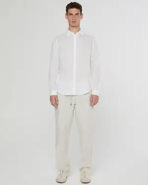 Onia Air Linen Pull-on Pant - Stone