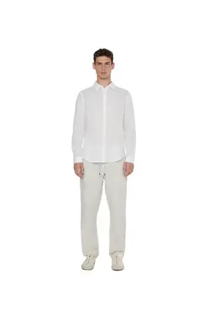 Onia Air Linen Pull-on Pant - Stone