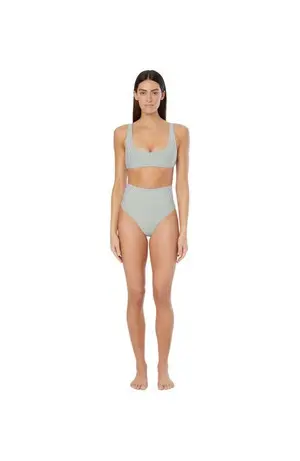 Onia Emelia Bikini Bottom - Sea Spray/white