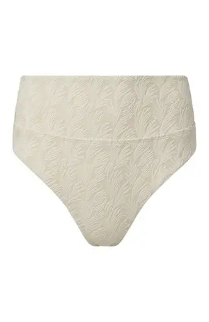 Onia Onia Emelia Bikini Bottom White/gold