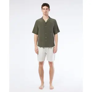 Onia Onia Air Linen 6" Pull-On Short Stone
