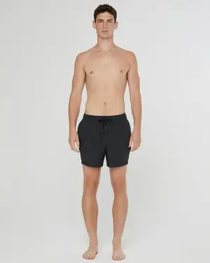 Onia Charles 5" Swim Trunk Black