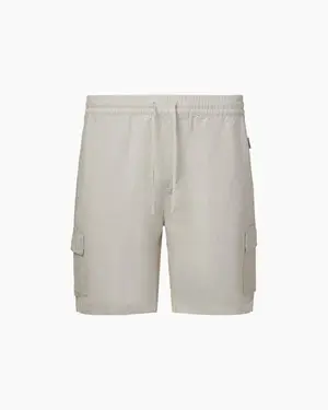 Onia Air Linen Pull-on Cargo Short - Stone