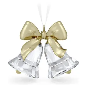 SWAROVSKI Holiday Magic Bells Ornament - Gold Tone