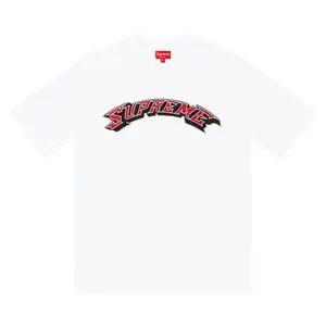 Supreme Appliqué Arc Short-sleeve Top - White