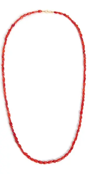 Maison Irem Nungwi Necklace - Red