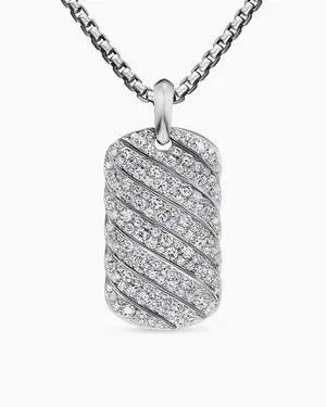 David Yurman Diamond Necklaces For Men