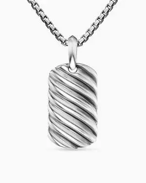 David Yurman White Gold Necklaces For Men