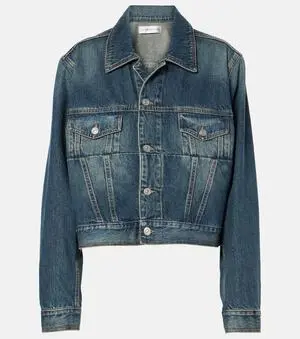 Victoria Beckham Cropped Denim Jacket