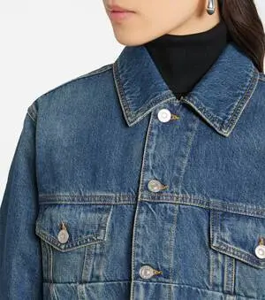 Victoria Beckham Cropped Denim Jacket