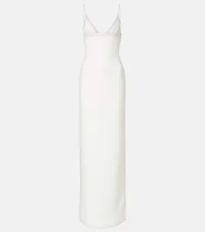 David Koma Bridal Lace-trimmed Gown