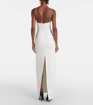 David Koma Bridal Lace-trimmed Gown