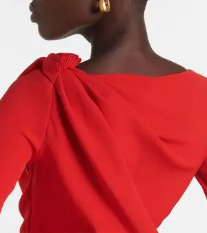 JW Anderson Draped Midi Dress