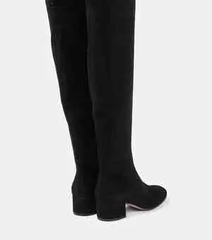 GIANVITO ROSSI Suede Knee-high Boots