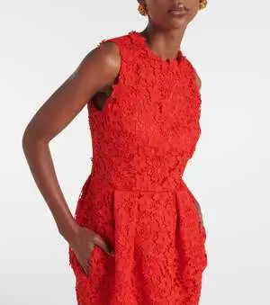 Safiyaa Alani Lace Midi Dress