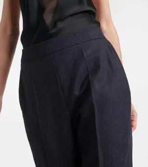 Stella McCartney Wool Flannel Sweatpants