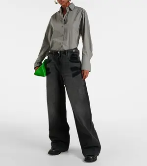 Attico Wide-leg Jeans
