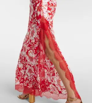 Poupette St Barth Lucia Printed Midi Dress